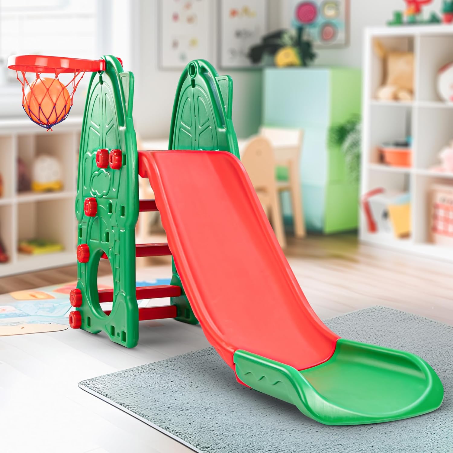 Minikin Foldable Garden Baby Slider for Kids | Indoor and Outdoor Use