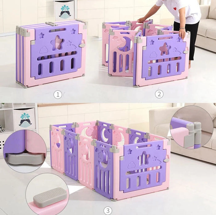 Portable Safety Playyard Fencing confined space for Toddlers to play