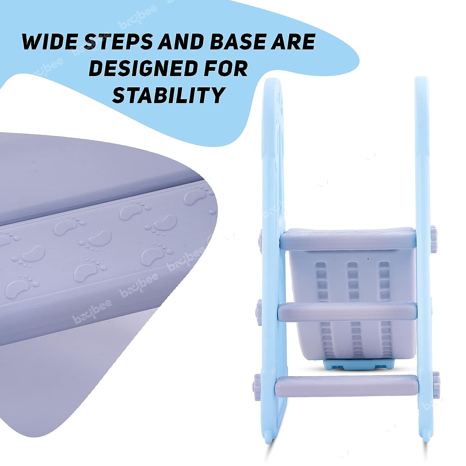 Minikin Smoby Slider Foldable Baby Garden Slider for Kids I Plastic Ga ...