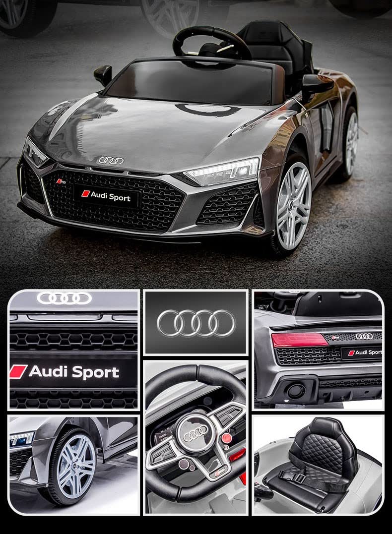 Audi R8 Official Licensed Kids Electric Rideon Car Age 1-5 Years (Meta ...