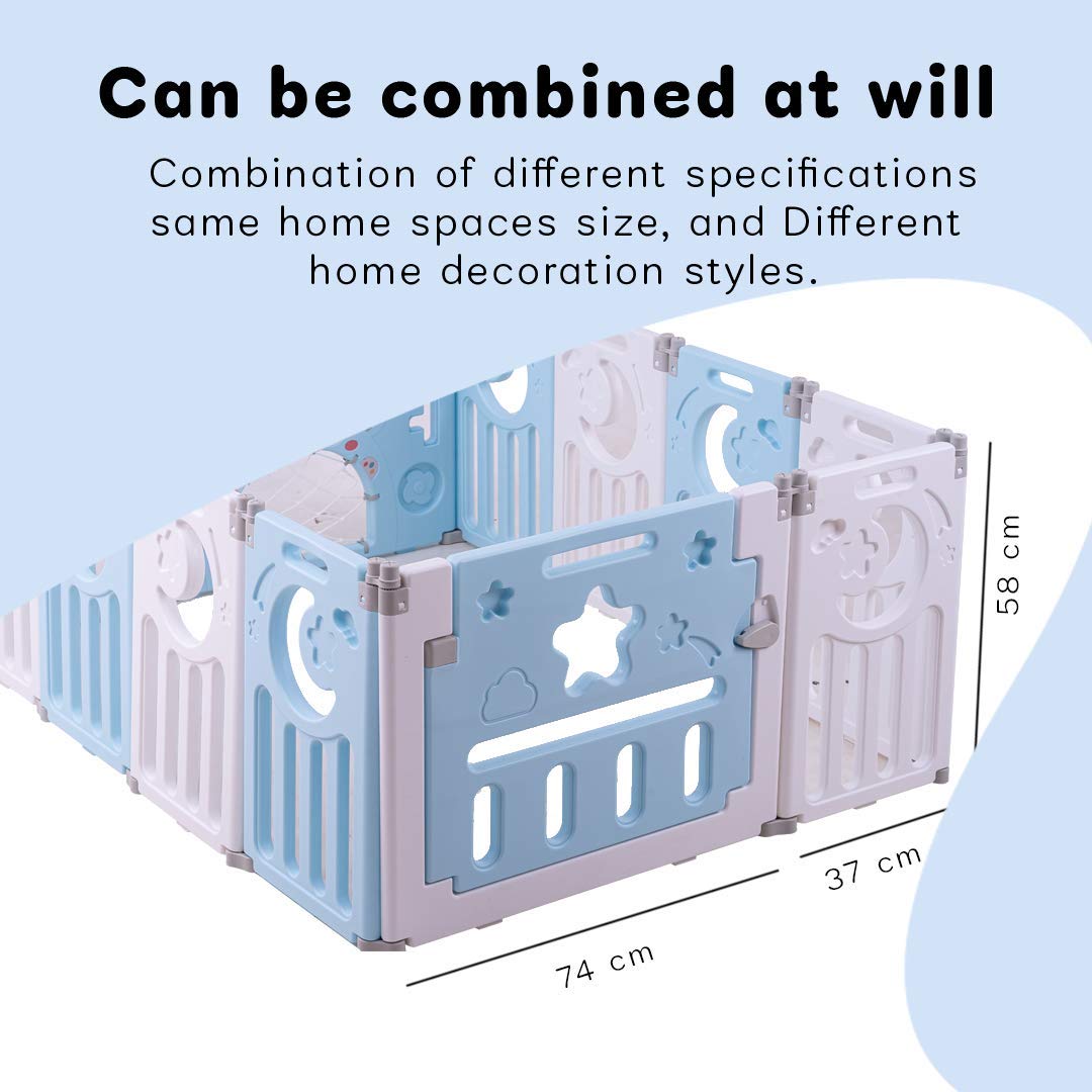 Portable Safety Playyard Fencing confined space for Toddlers to play ...